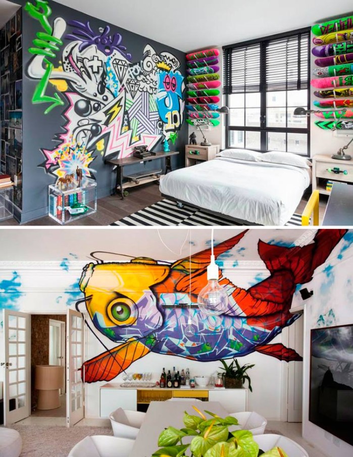 Que tal usar o Graffiti como decoração?