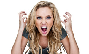 Como agir quando ela estiver irritada