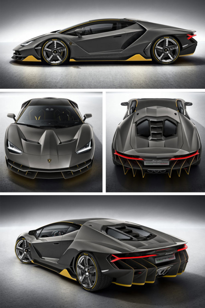 Lamborghini apresenta seu novo supercarro 'Centenario'