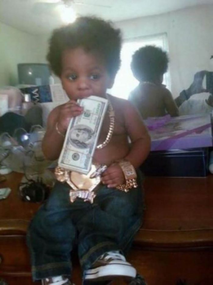 20 bebês que já nasceram gângsters
