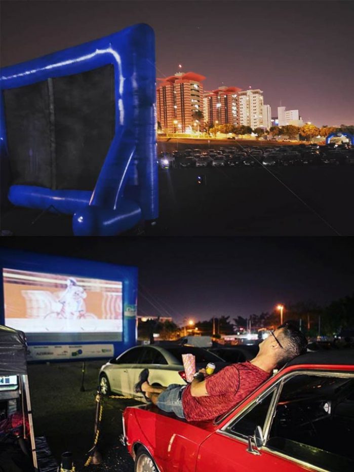 Projeto recria cinema no estilo Drive-In pelo Brasil